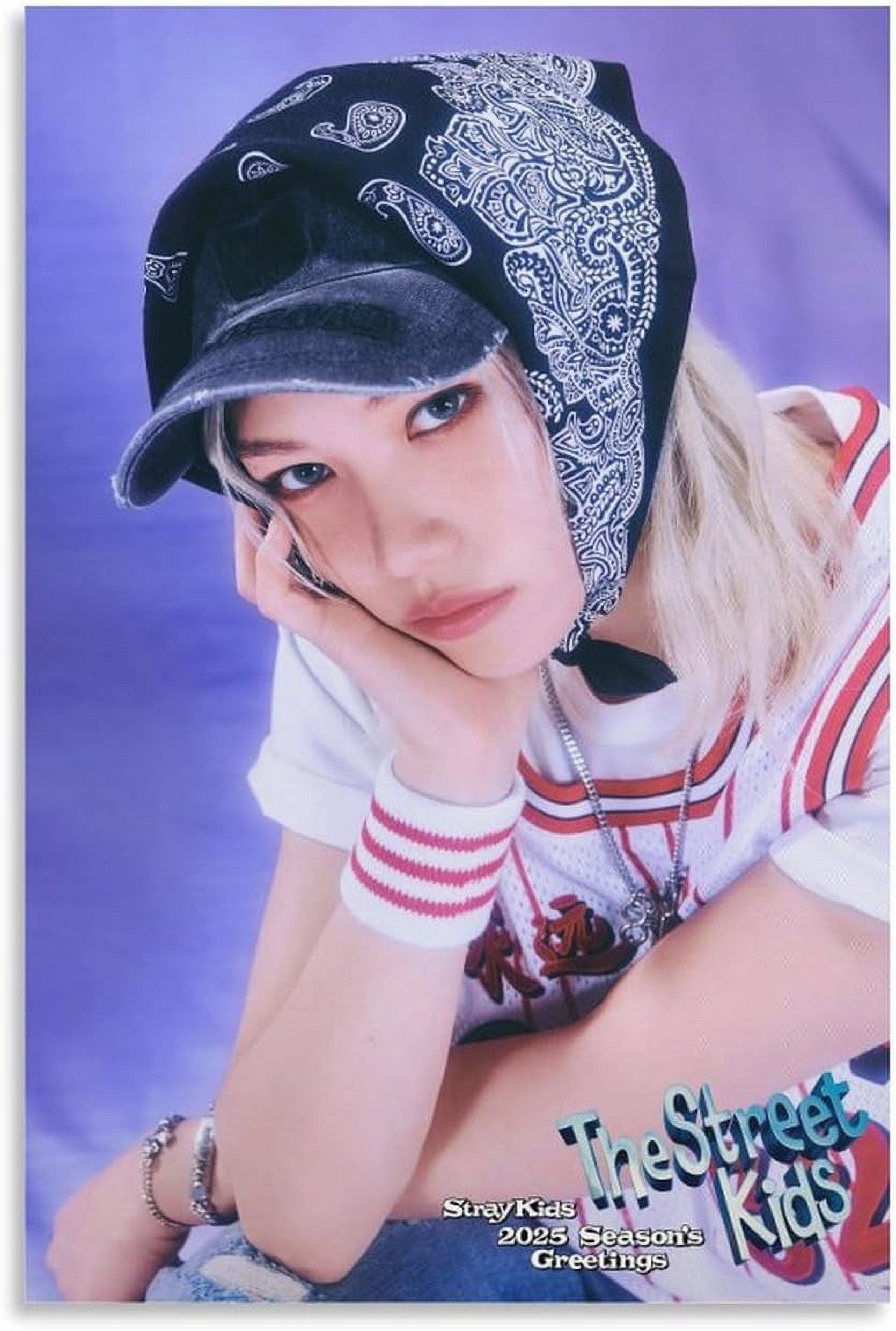 Korean Star Poster Felix Stray Kids 2025 Seasons Greetings The Street ...