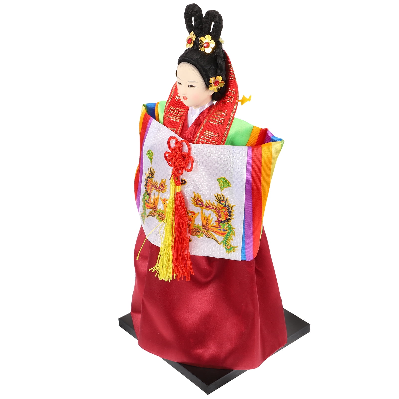Korean Style Korean Hanbok Doll Living Toom Decore Hanbok Doll Figurine ...