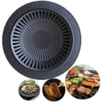 Korean Style Stovetop, Korean Traditional BBQ Grill Pan, Cauldron Lid ...