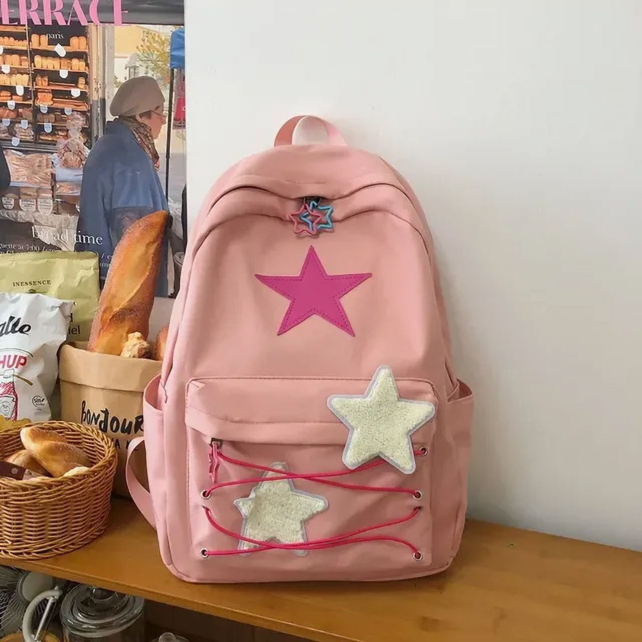 Korean Sweet All Match Star Backpacks Japanese Women Streetwear Y2k ...