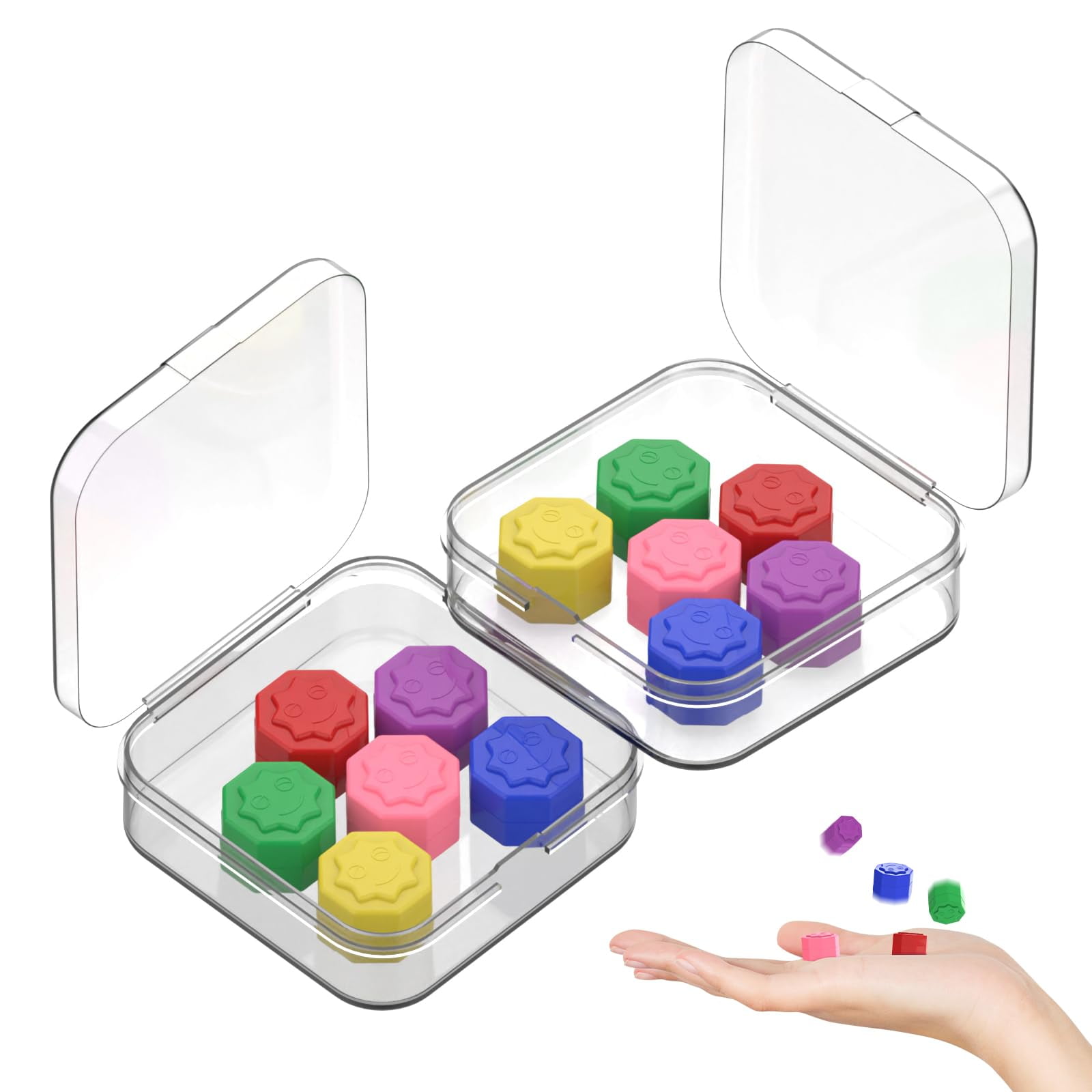 Korean Traditional Gonggi Game, Portable 6 Stones Set with Jacks Gong ...