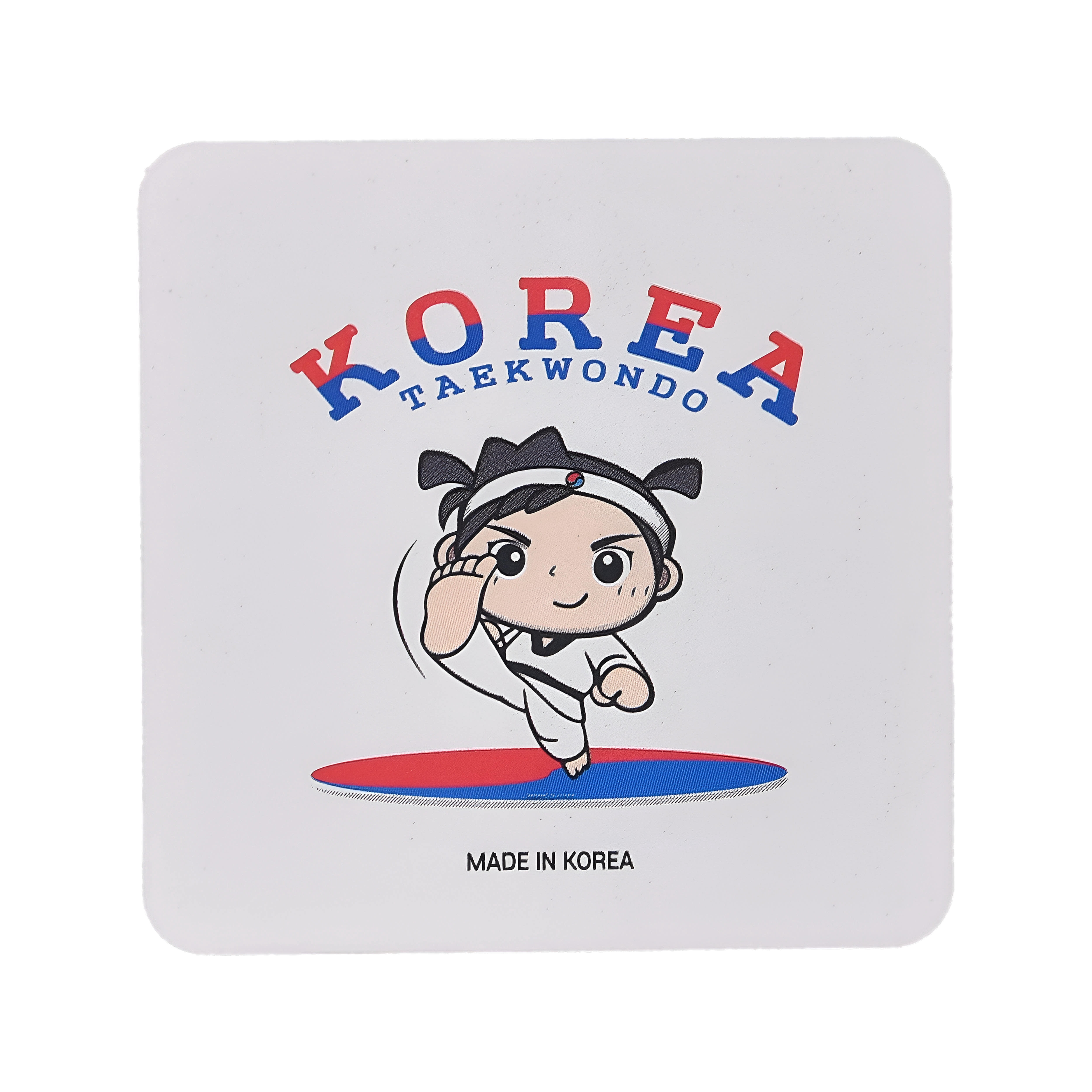 Korean Traditional wappen89, Korean Taekwondo Character Silicone Patch ...