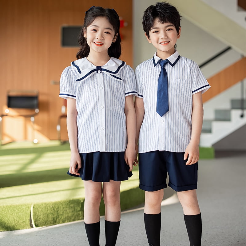 Korean Version Japanese Girl JK Skirt Bow Shirt Boy Casual Suit School ...