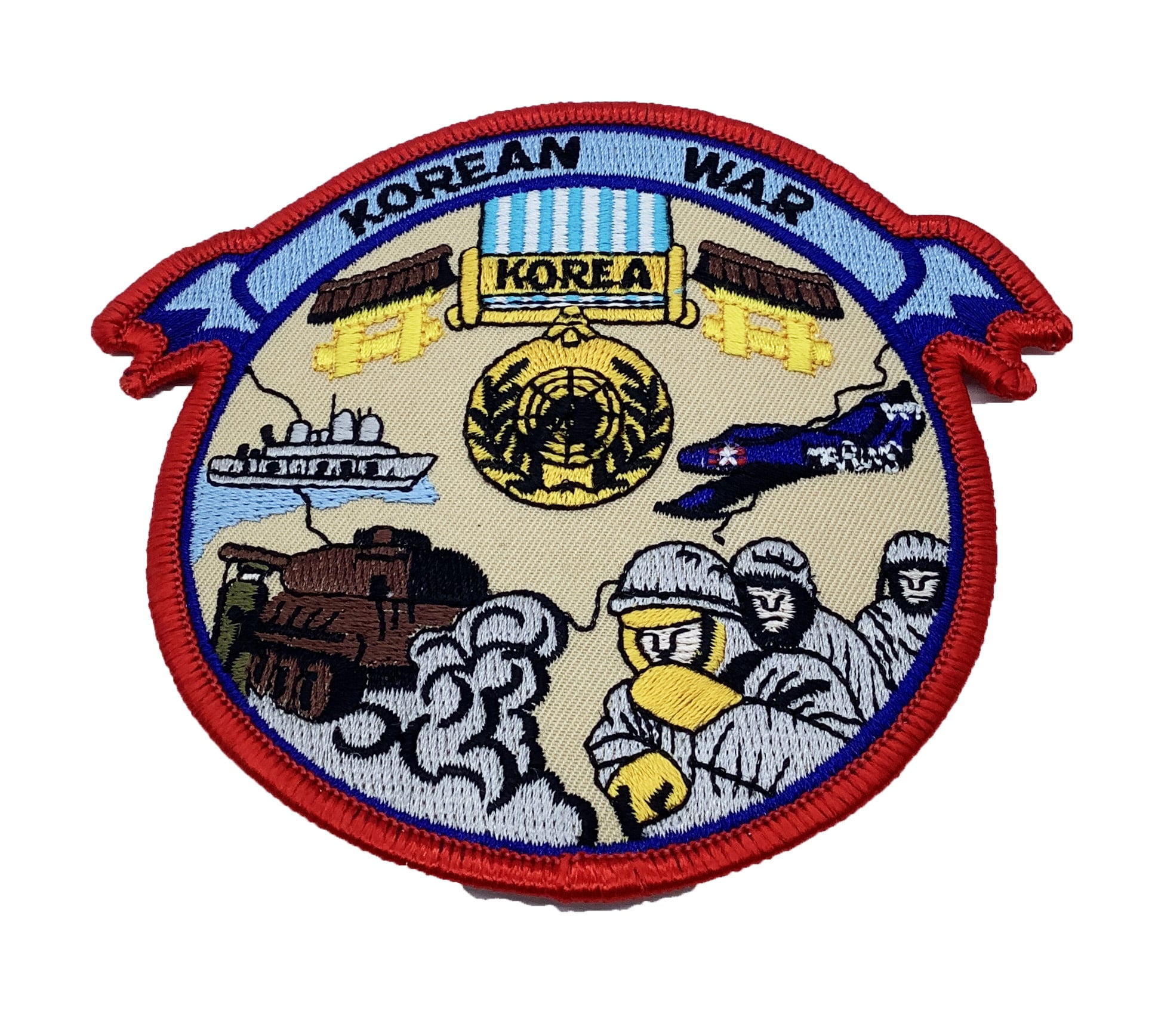 Korean War Patch – Plastic Backing - Walmart.com