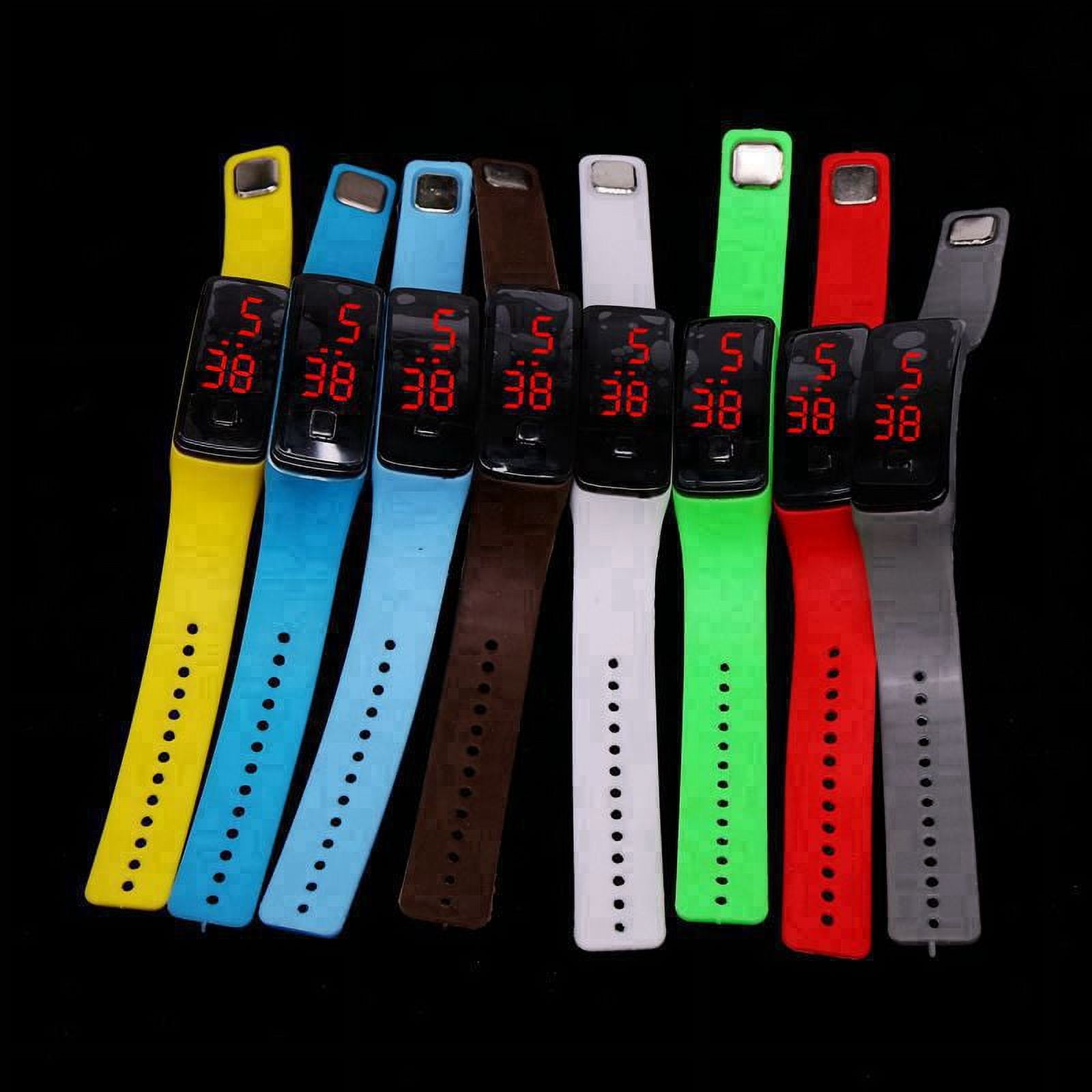 Korean style led Touch watch student sports electronic bracelet watch ...