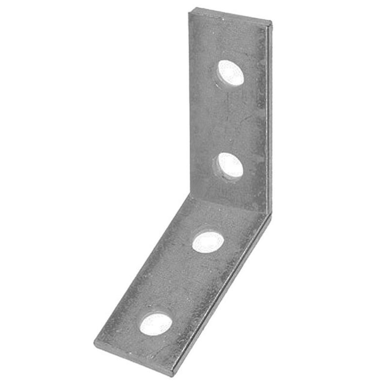 Korefit 1/2 in. D Galvanized Steel 90 Degree Angle Strut Bracket For ...