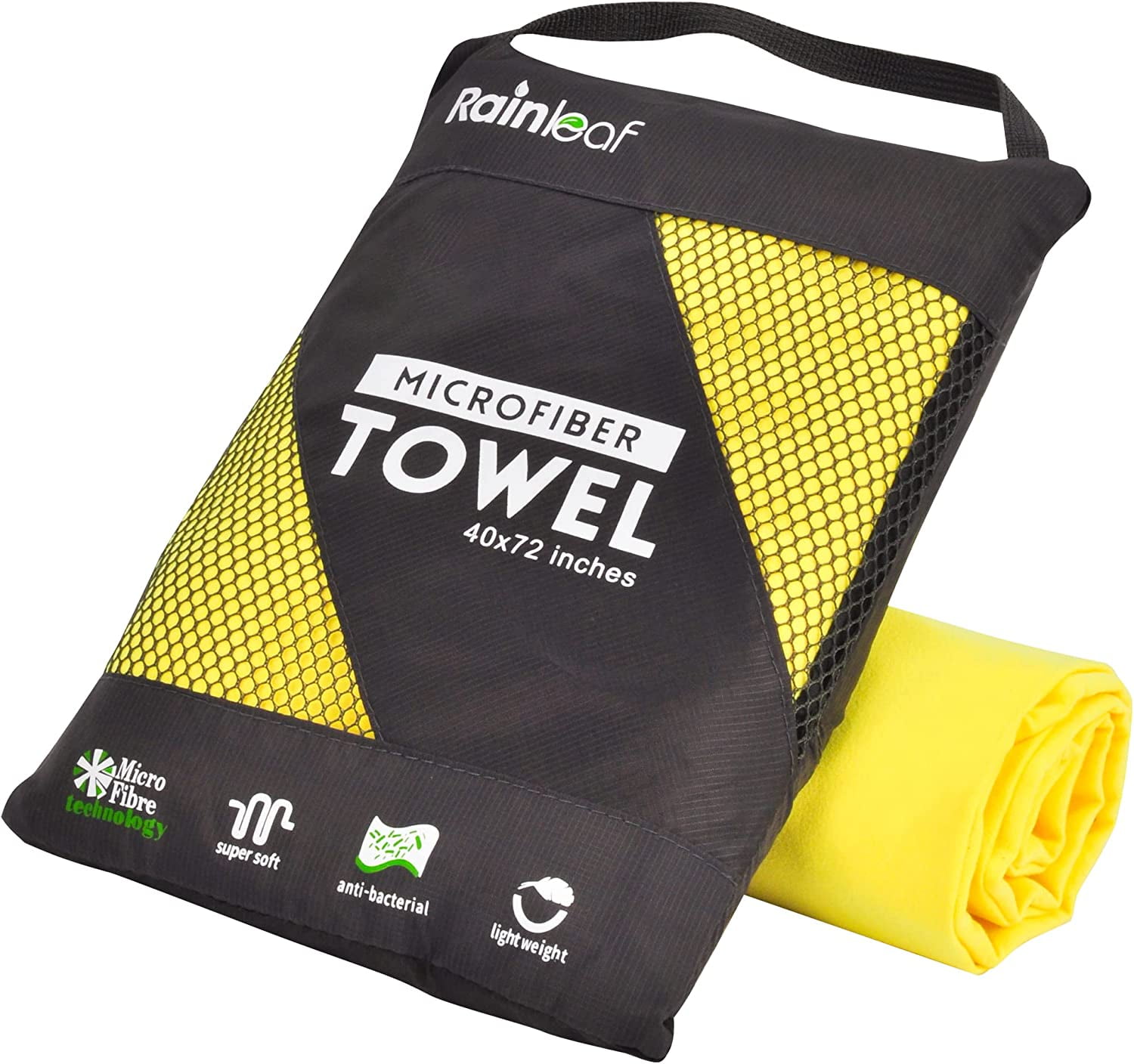 Koreshion Microfiber Towel Perfect Travel & Sports &Beach Towel Fast ...