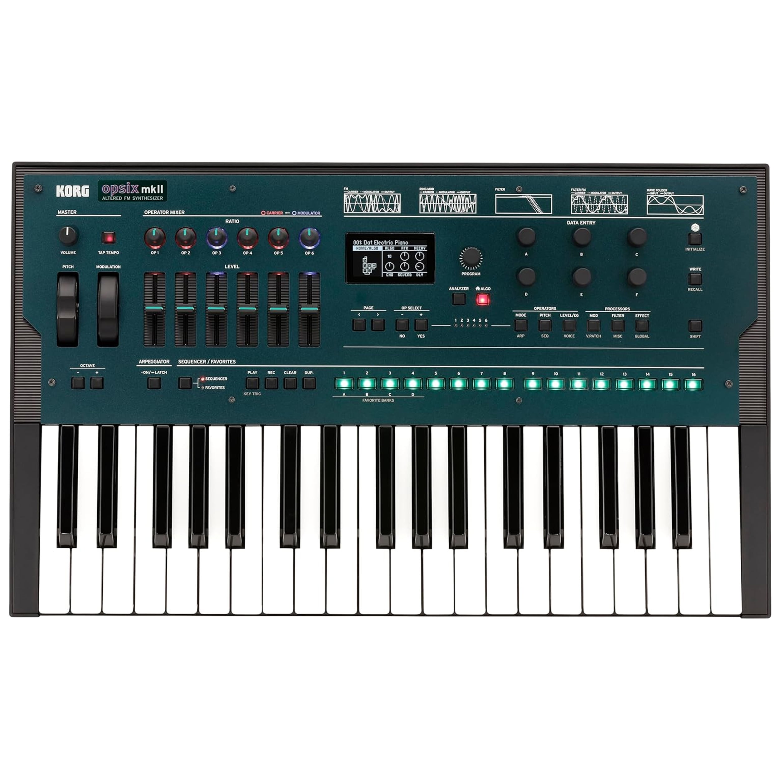 Korg Opsix MK II 37-Key Altered FM Synthesizer - Walmart.com