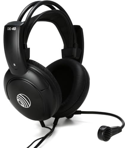 Korg SK-40 Dual-Sided Music Lab Headset with Microphone - Walmart.com