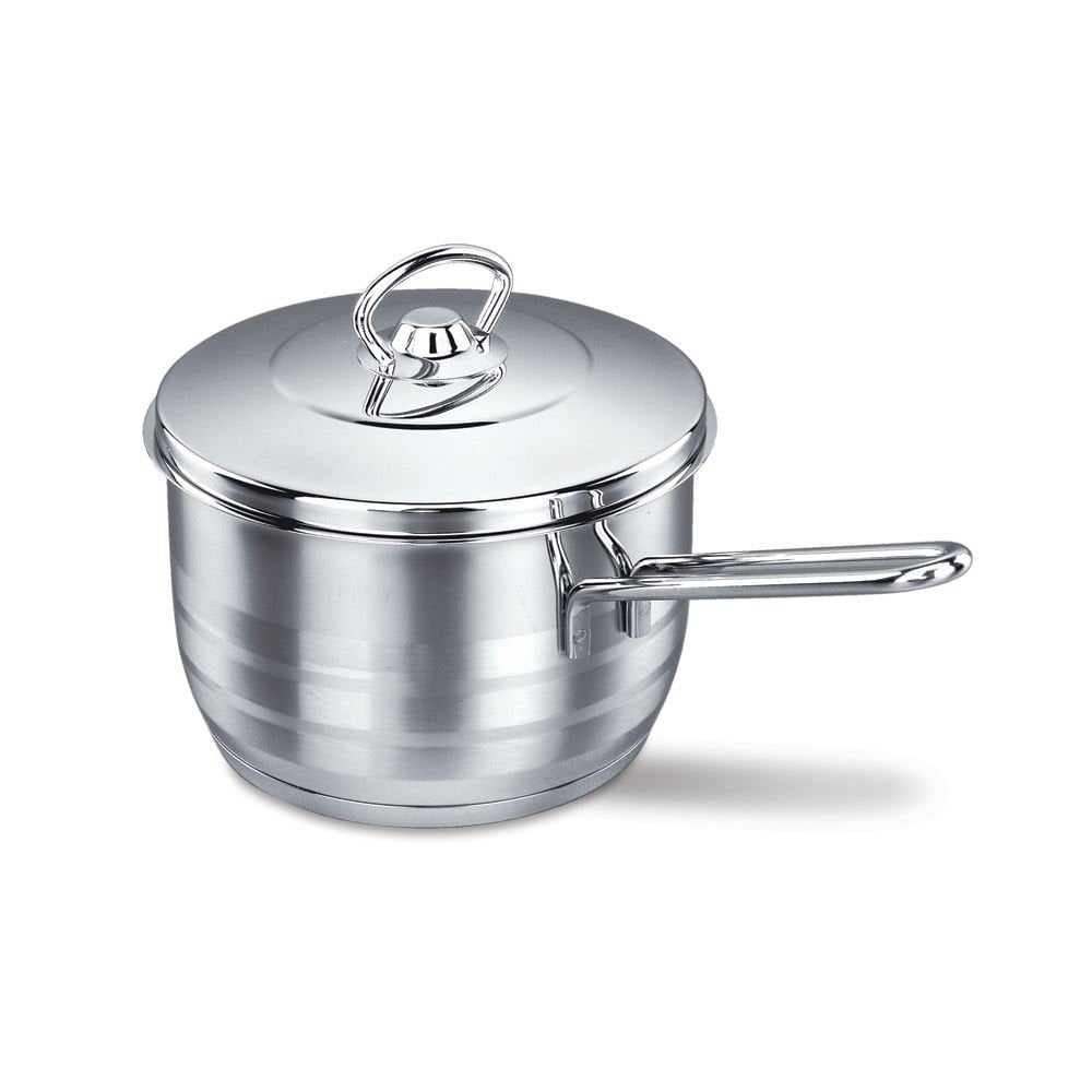 Korkmaz 18/10 Stainless Steel Sauce Pan Covered Cookware - Solar Base ...