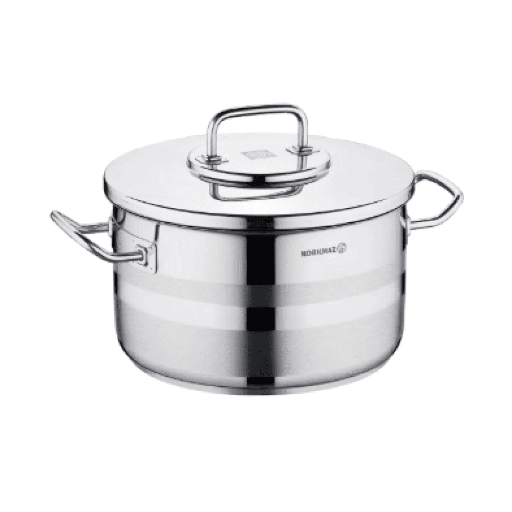 Korkmaz Astra2 Stainless Steel Pot, High-Performance Multi-Purpose ...