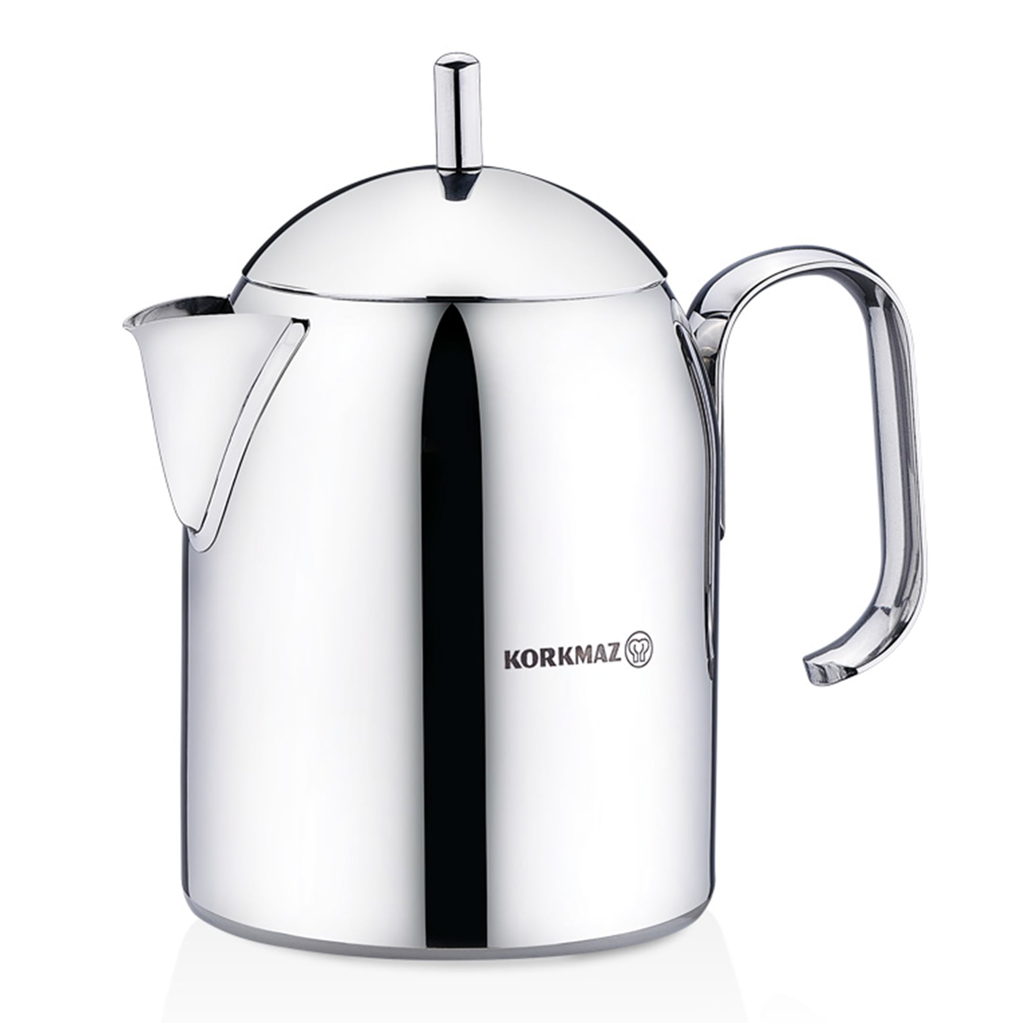 Korkmaz Pera Modern Stainless Steel Turkish Coffee pot with Metal ...