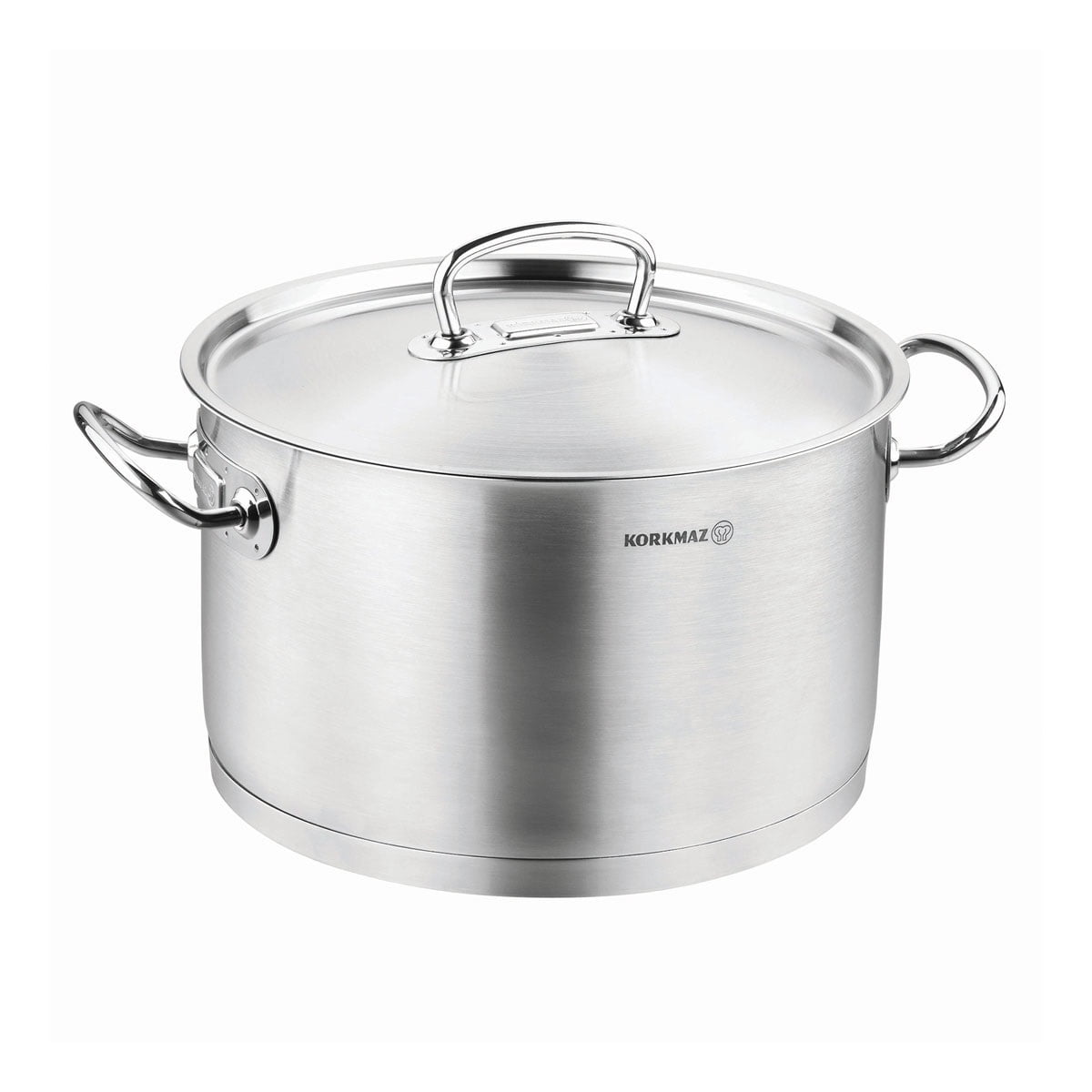 Korkmaz Proline Extra Deep Stock Pot 32x32 Cm 27 Quart Stainless Steel ...