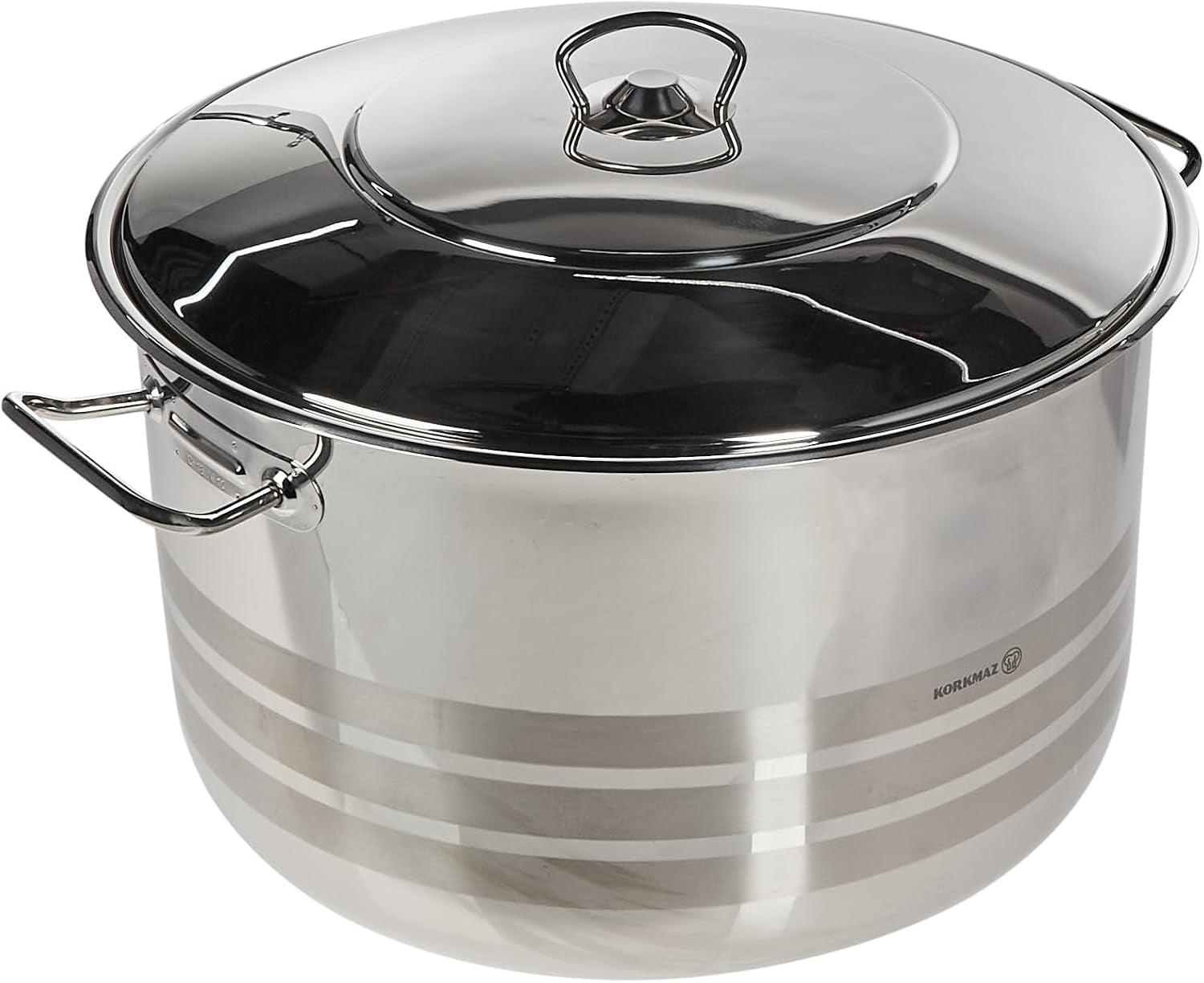 Korkmaz Stockpot with Lid (32qt) - Walmart.com