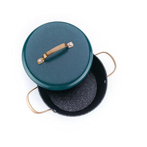 Korkmaz Vintage Cookware Set | 5 Pcs Nonstick Pot Set with Lid | Mixed ...