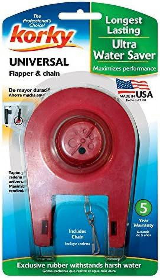 Korky Flapper 2 " Rubber Red - Walmart.com