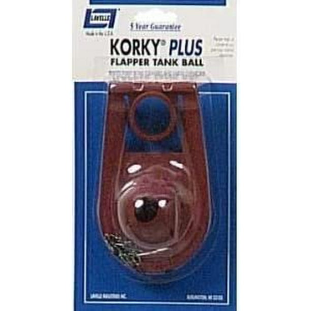 Korky Plus Toilet Flapper 2001BP -12 each - Walmart Business Supplies