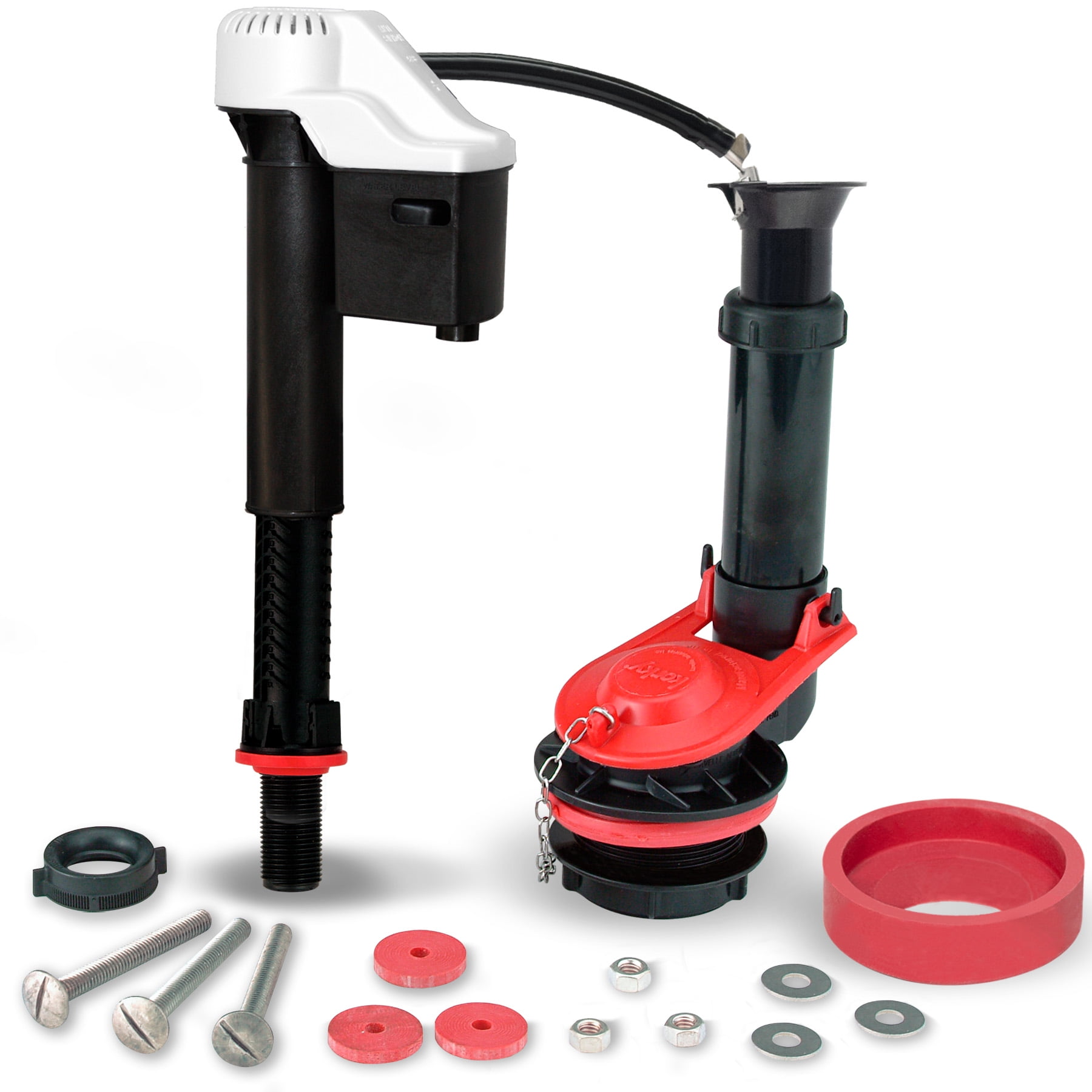 Korky Universal 2-inch Complete Toilet Repair Kit for Noisy Toilets ...