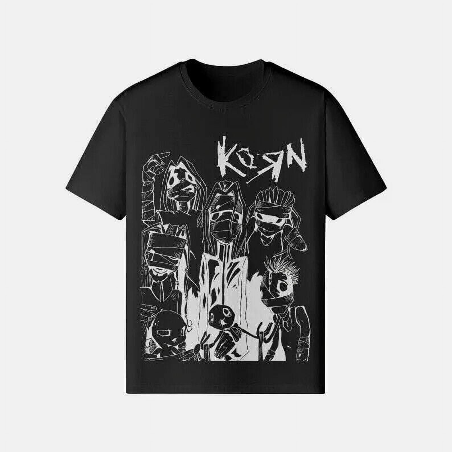 Korn 1996, American Nu Metal Rock Band T-shirt - Walmart.com