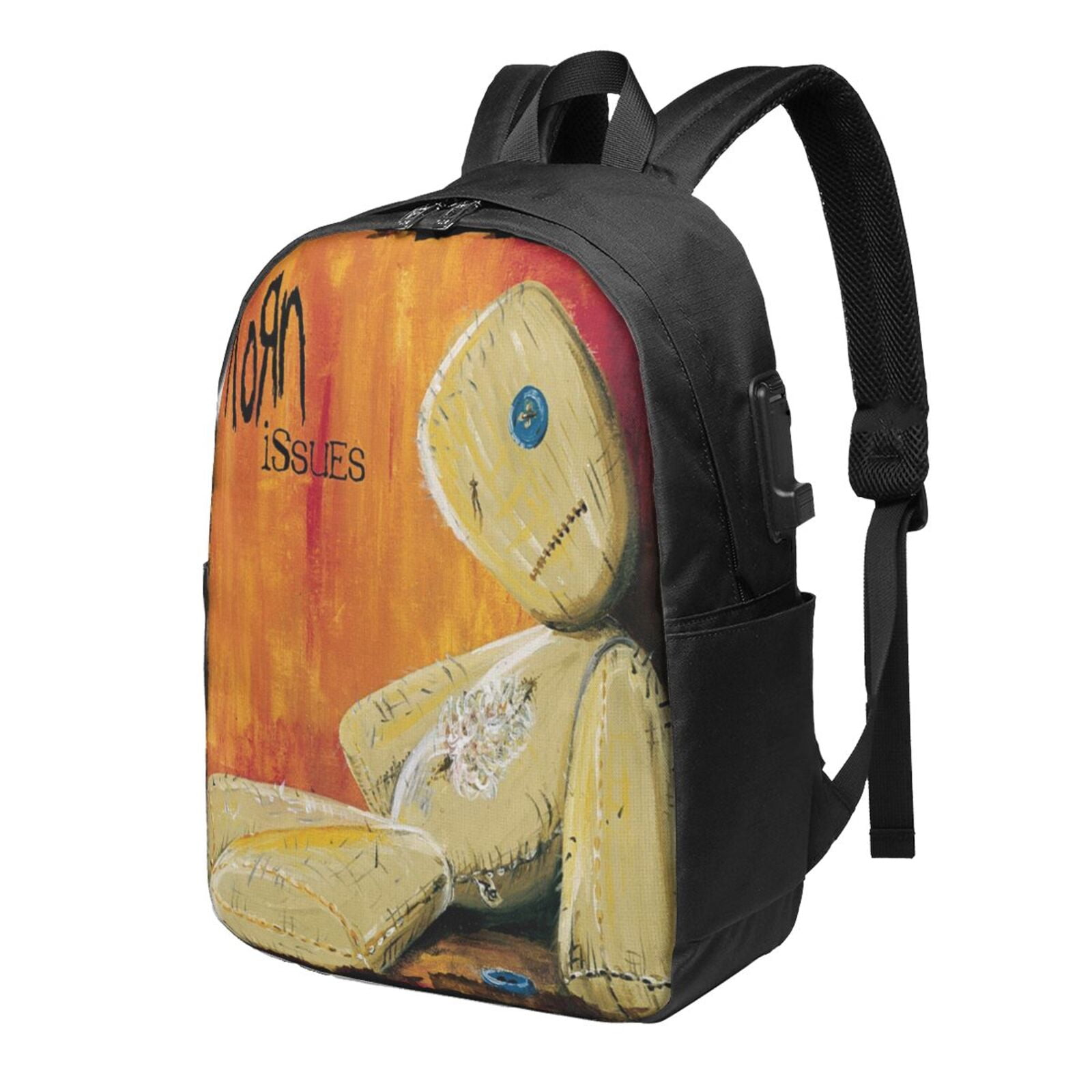 Korn Issues Backpack Fashion Travel Backpack Laptop Backpack 17 Inch ...