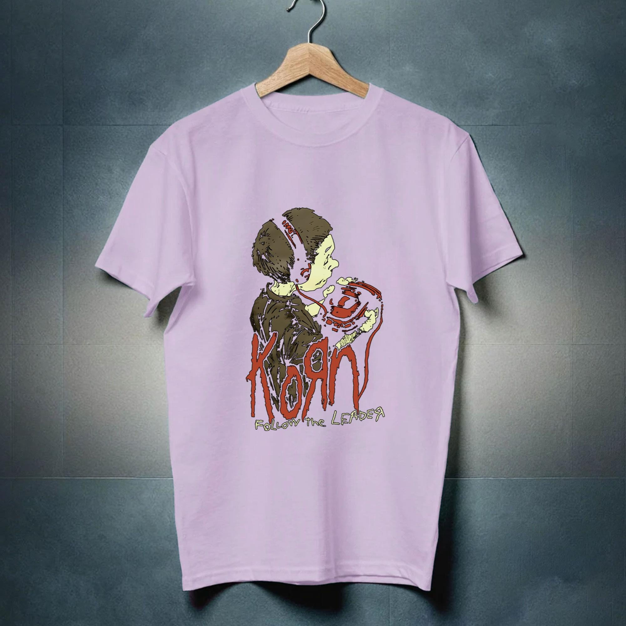 Korn Nu Metal Rock Band T-shirt, Freak On A Leash, Follower The Leader ...