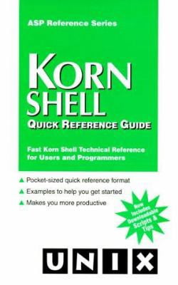 Pre-Owned Korn Shell Quick Reference Guide (Paperback) 0935739211 9780935739213 - Walmart.com