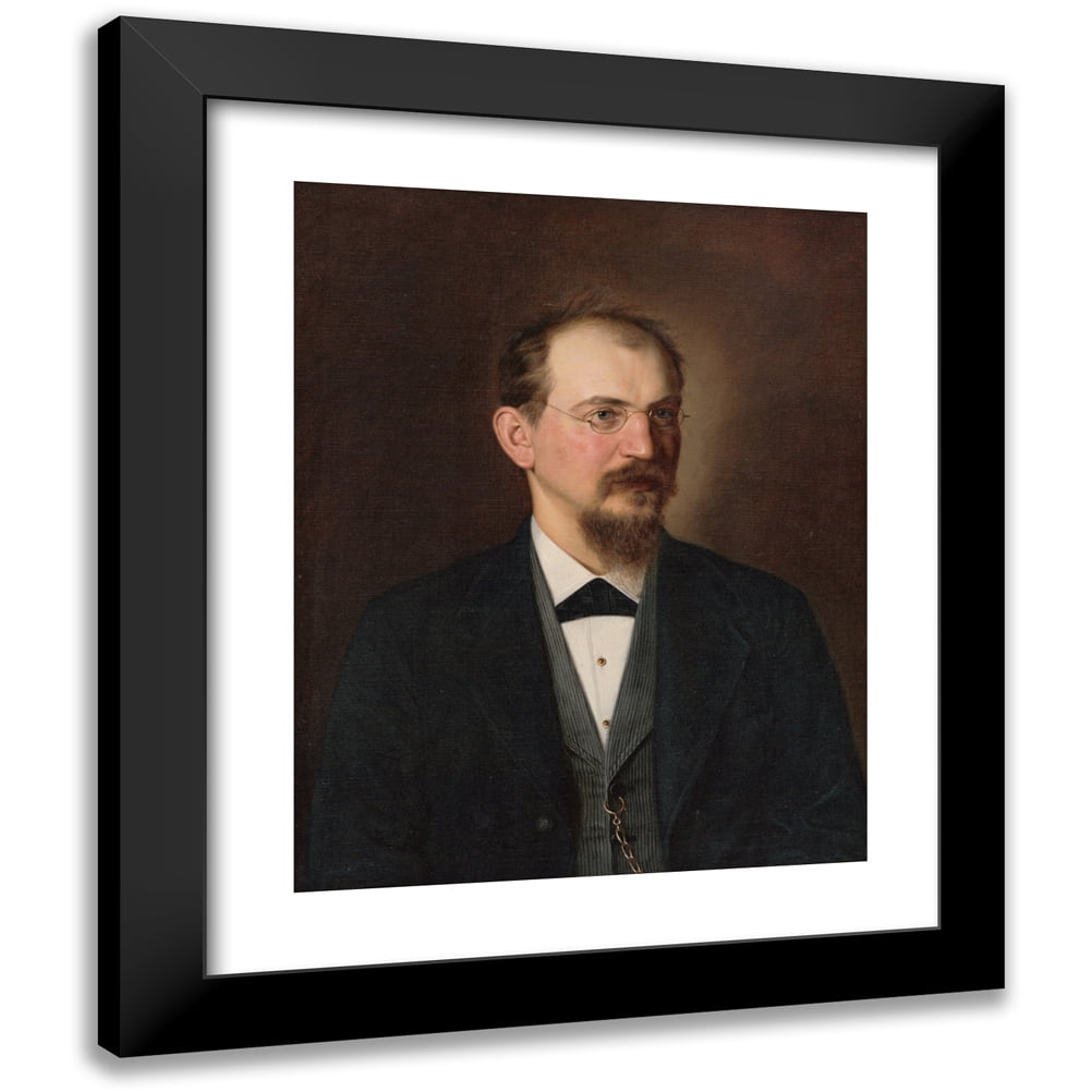 Kornel Bohúň 20x24 Black Modern Framed Museum Art Print Titled ...