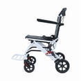 Korogimeeet Ultra Light Folding Wheelchair, Carbon Steel Alloy ...