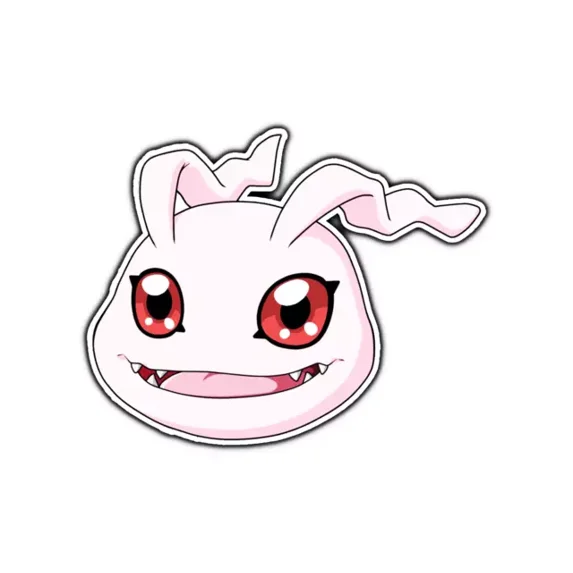 Koromon Waterproof Sticker Phone Decal Water Bottle Stickers Car Decals ...
