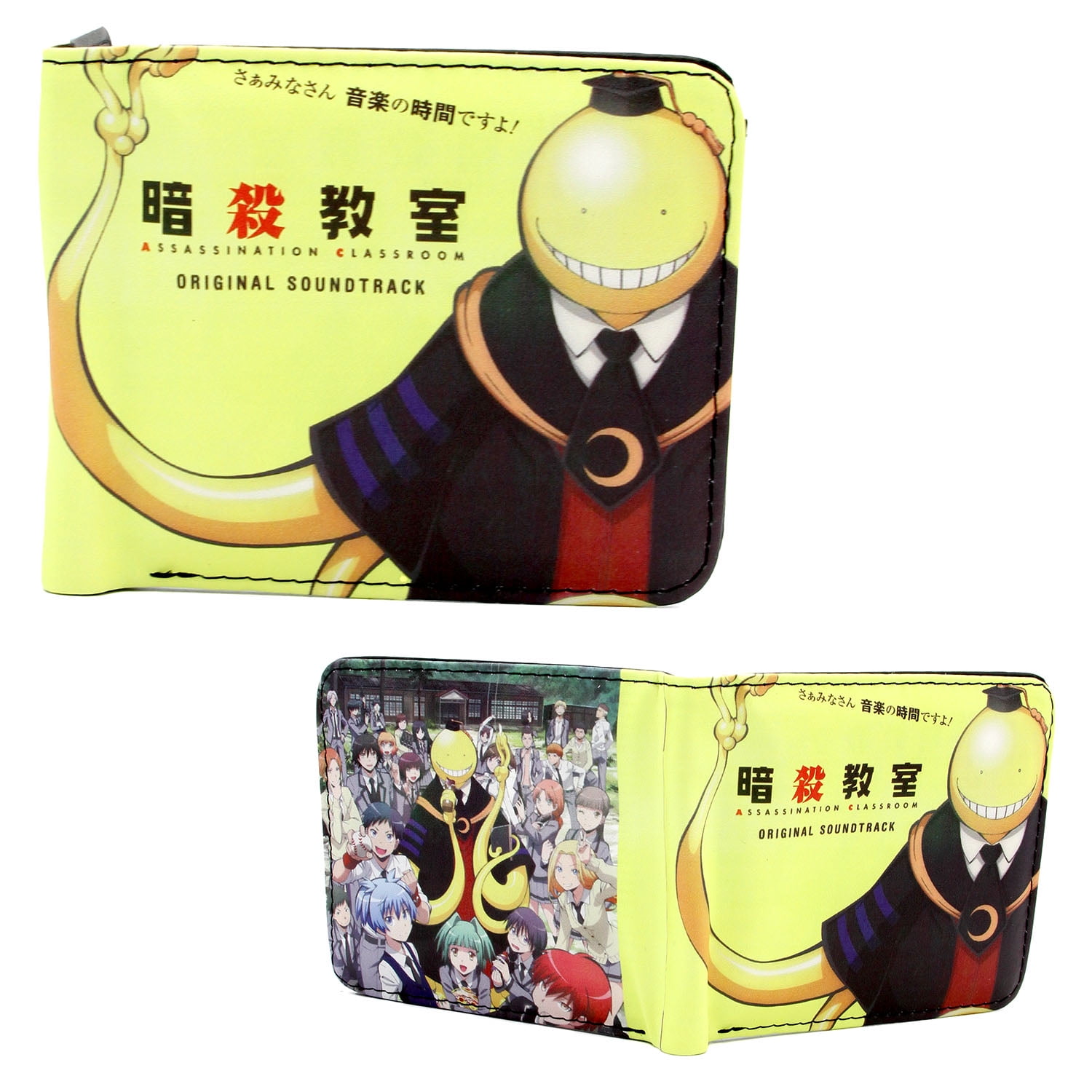Korosensei - Assassination Classroom 4x5" Bi-Fold Wallet - Walmart.com