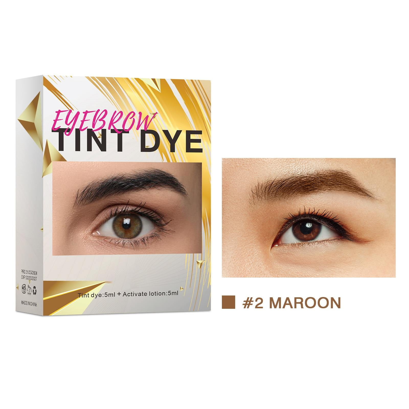Korri Natural Lasting Eyebrow Tint New Eyebrow Tint Box Three Colors ...
