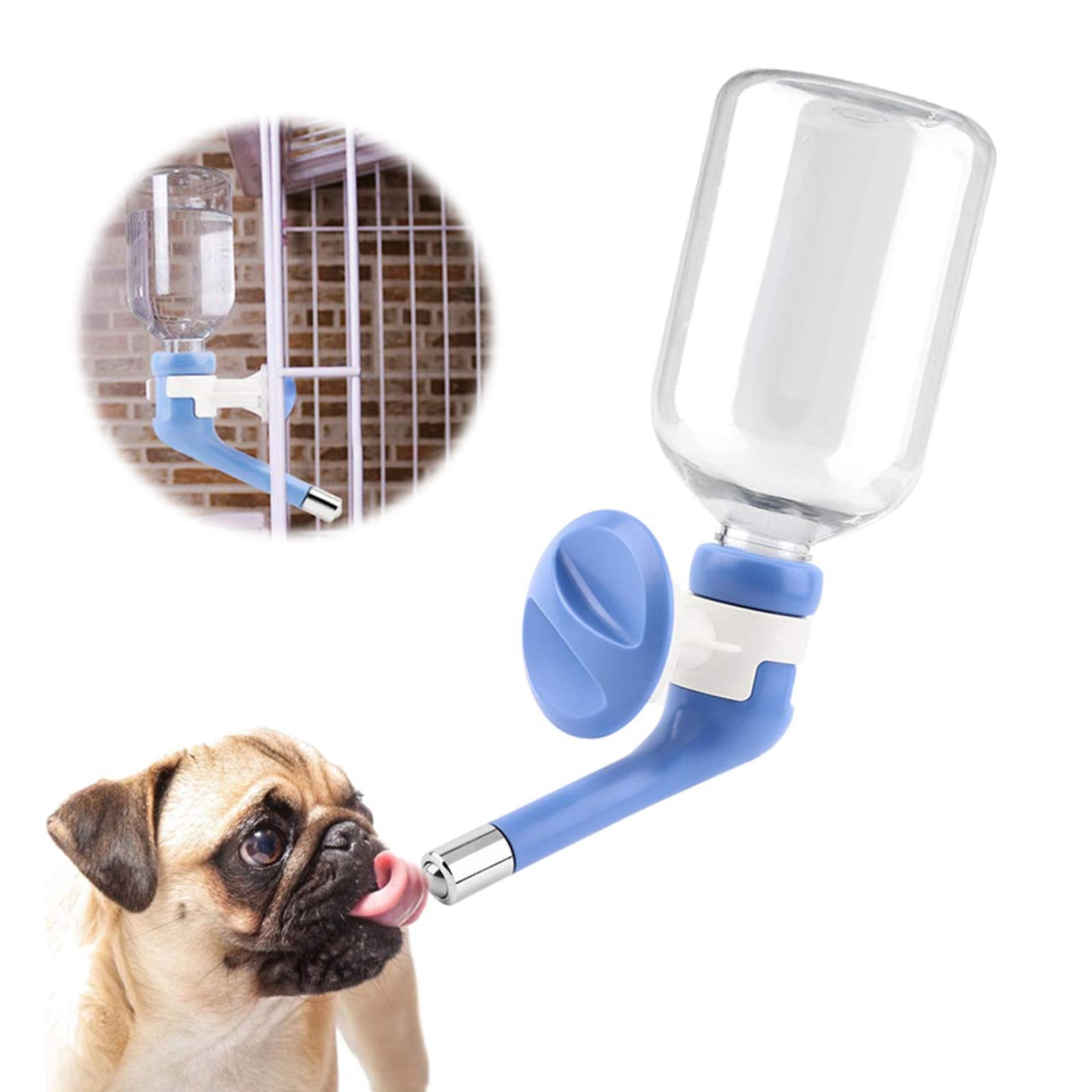 Korri No Drip Dog Water Dispenser Bottle Dog Kennel Cage Water ...