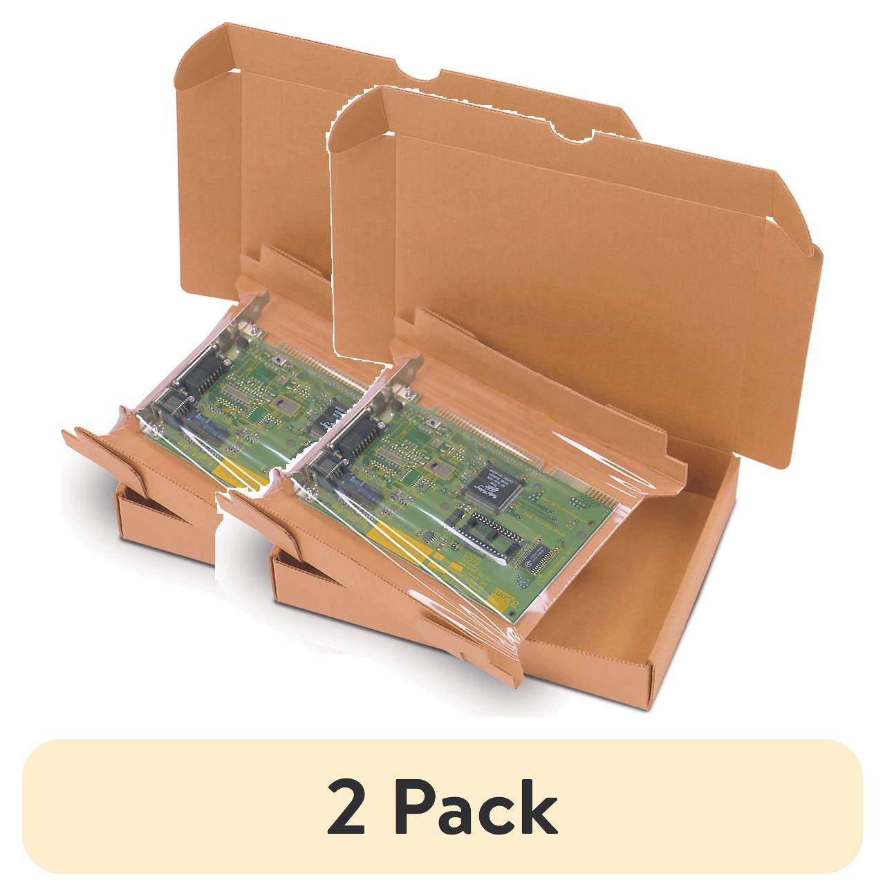 (2 pack) Korrvu Retention Packaging 7 1/2"x 5 1/2"x 2" Kraft 1/Bundle ...