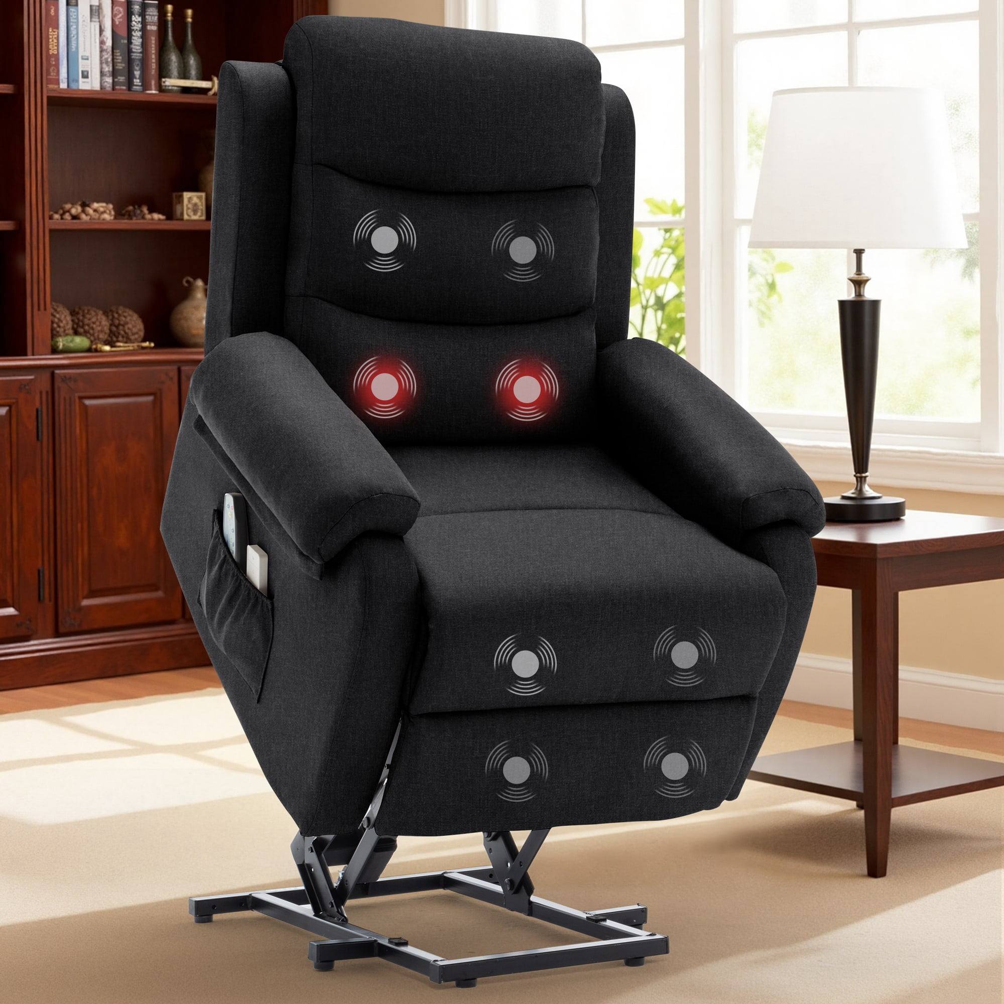Korser Power Lift Recliner Chair for Elderly with Heat and Massage ...