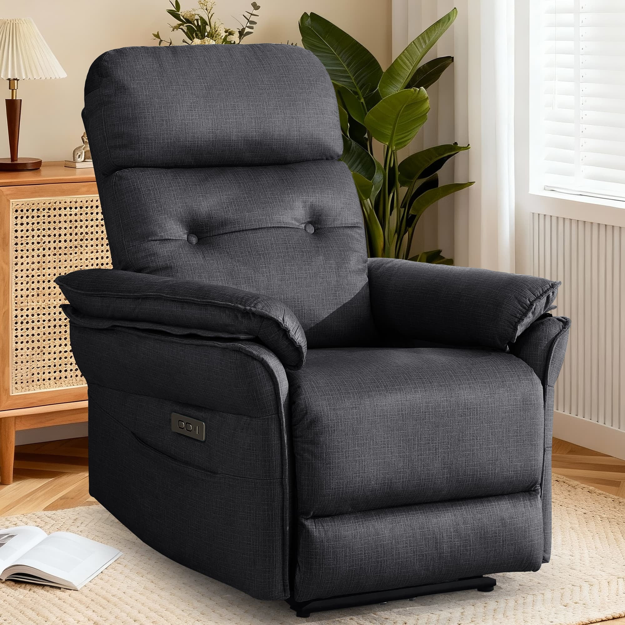 Korser Small Power Zero Gravity Recliner Chairs for Adults with USB ...