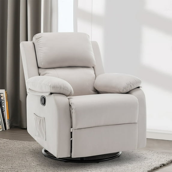 Korser Swivel Rocker Small Recliner Chair for Small Spaces for Living ...