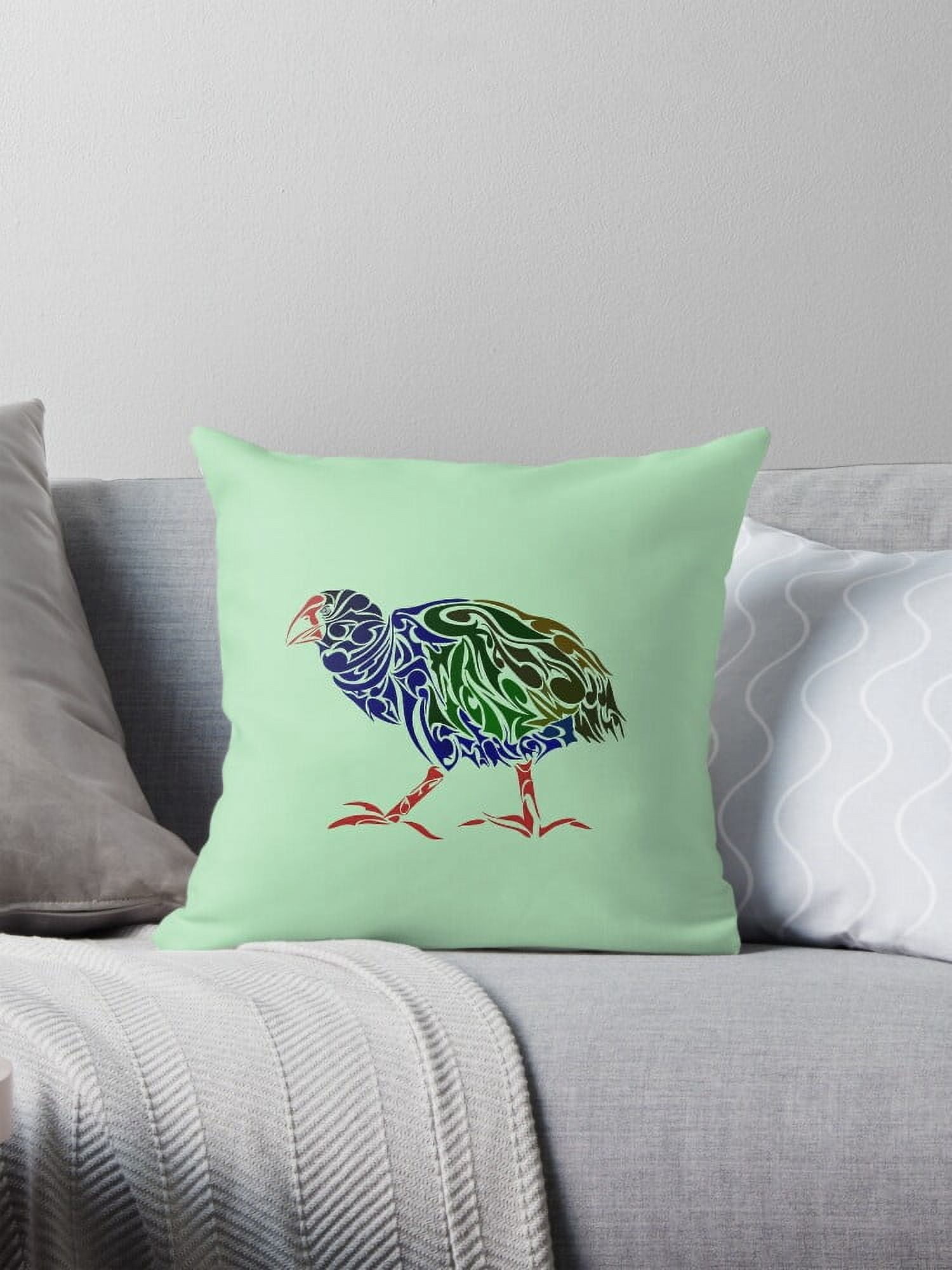 Koru Takahe Stylised Design. The Takahe a flightless bird found in New ...