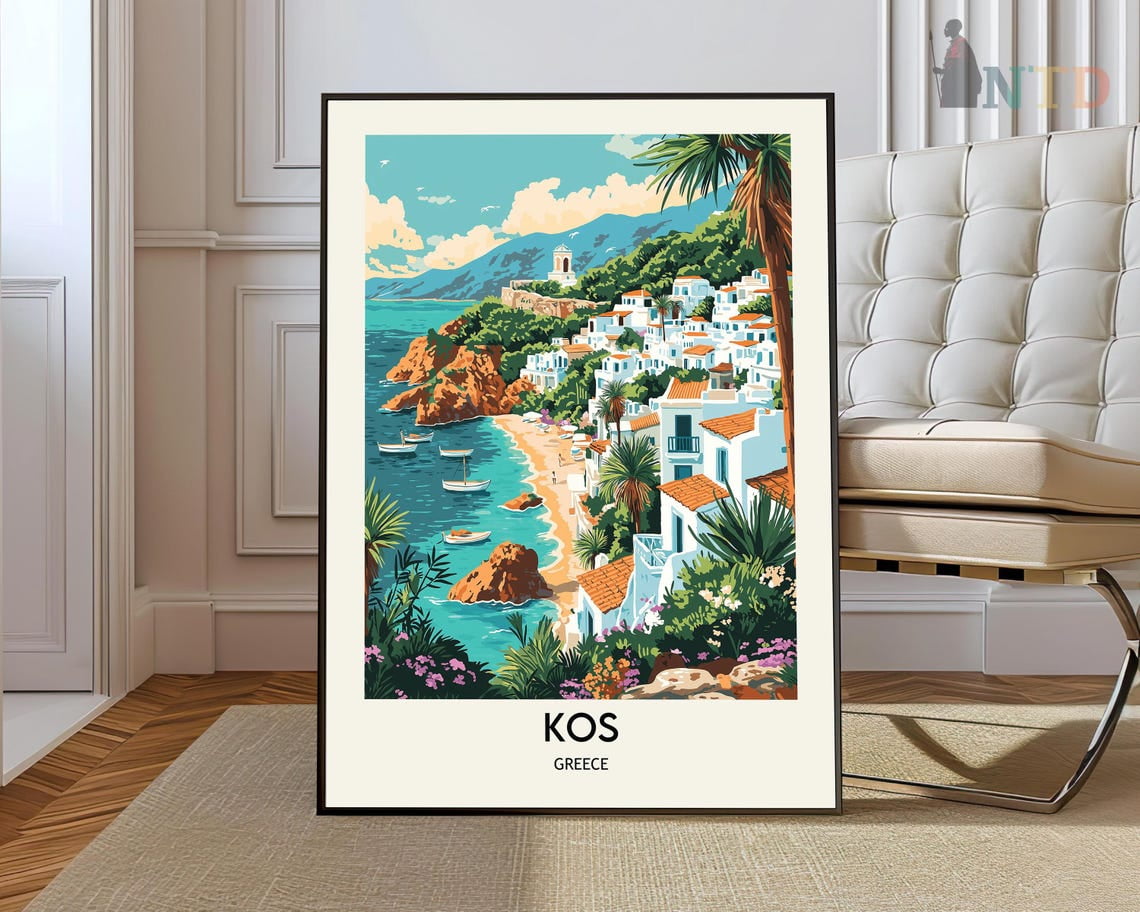 Kos Print, Koskos Poster, Kos Photo, Kos Poster Print, Kos Travel ...