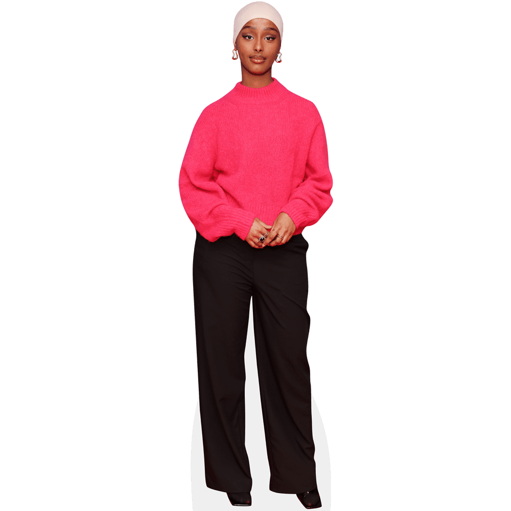 Kosar Ali (Pink Top) Life Size Cutout. Standee. - Walmart.com