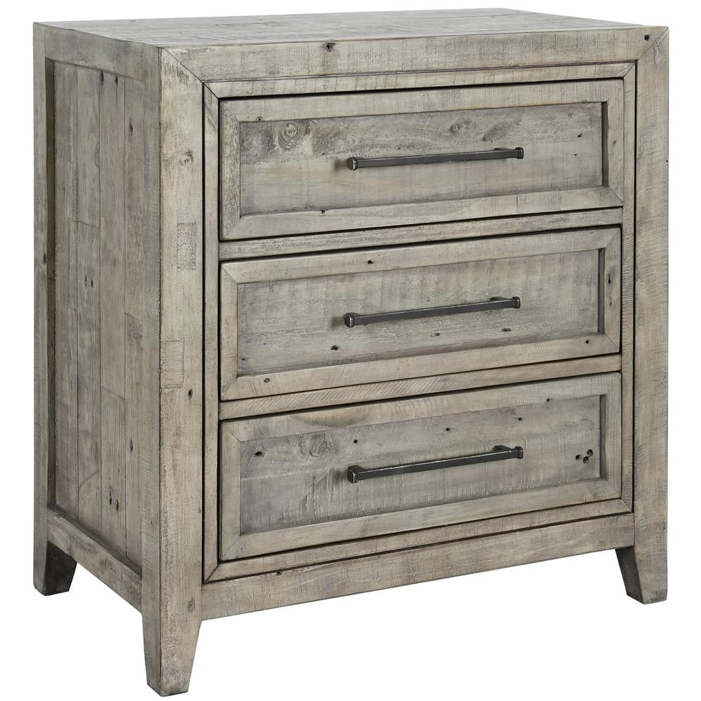 Kosas Home Ridge Reclaimed Pine 3 Drawer Nightstand - Walmart.com
