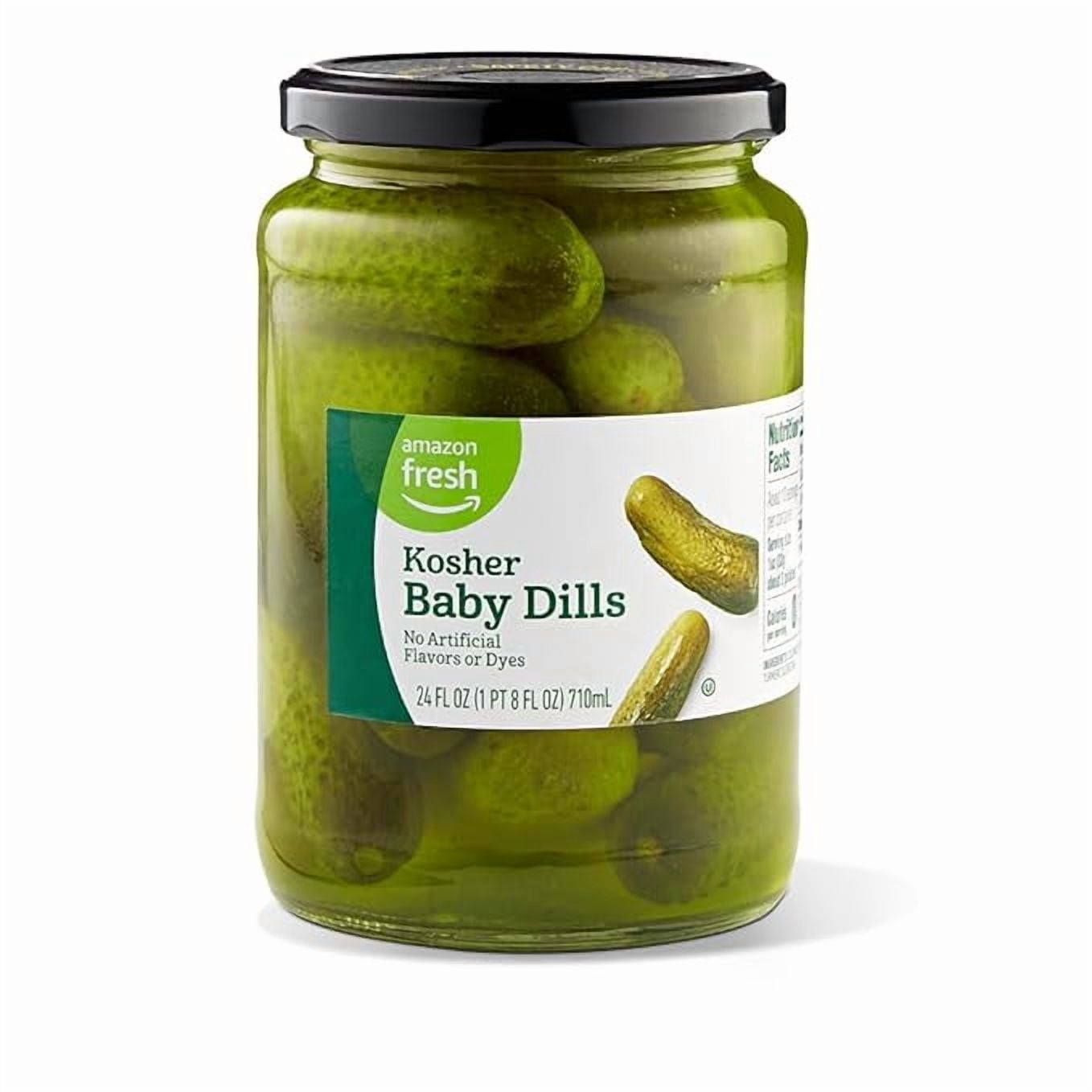 Kosher Baby Dill Pickles, 24 Fl Oz - Walmart.com