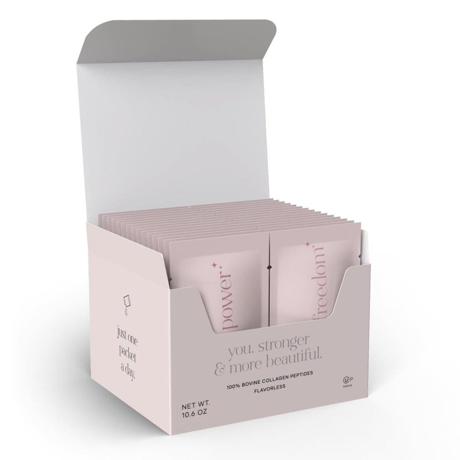 Kosher Collagen. 100% Hydrolyzed Bovine Collagen Peptides. OU Pareve ...