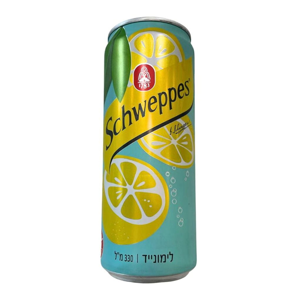 Kosher Israeli Schweppes Lemonade Soda 8 oz Pack of 12 - Walmart.com