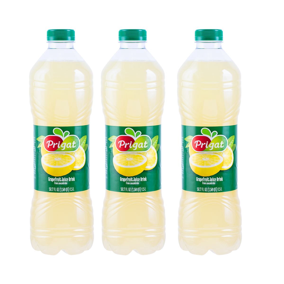 Kosher Prigat Grapefruit Juice Drink 1.5 L, Pack of 3 - Walmart.com