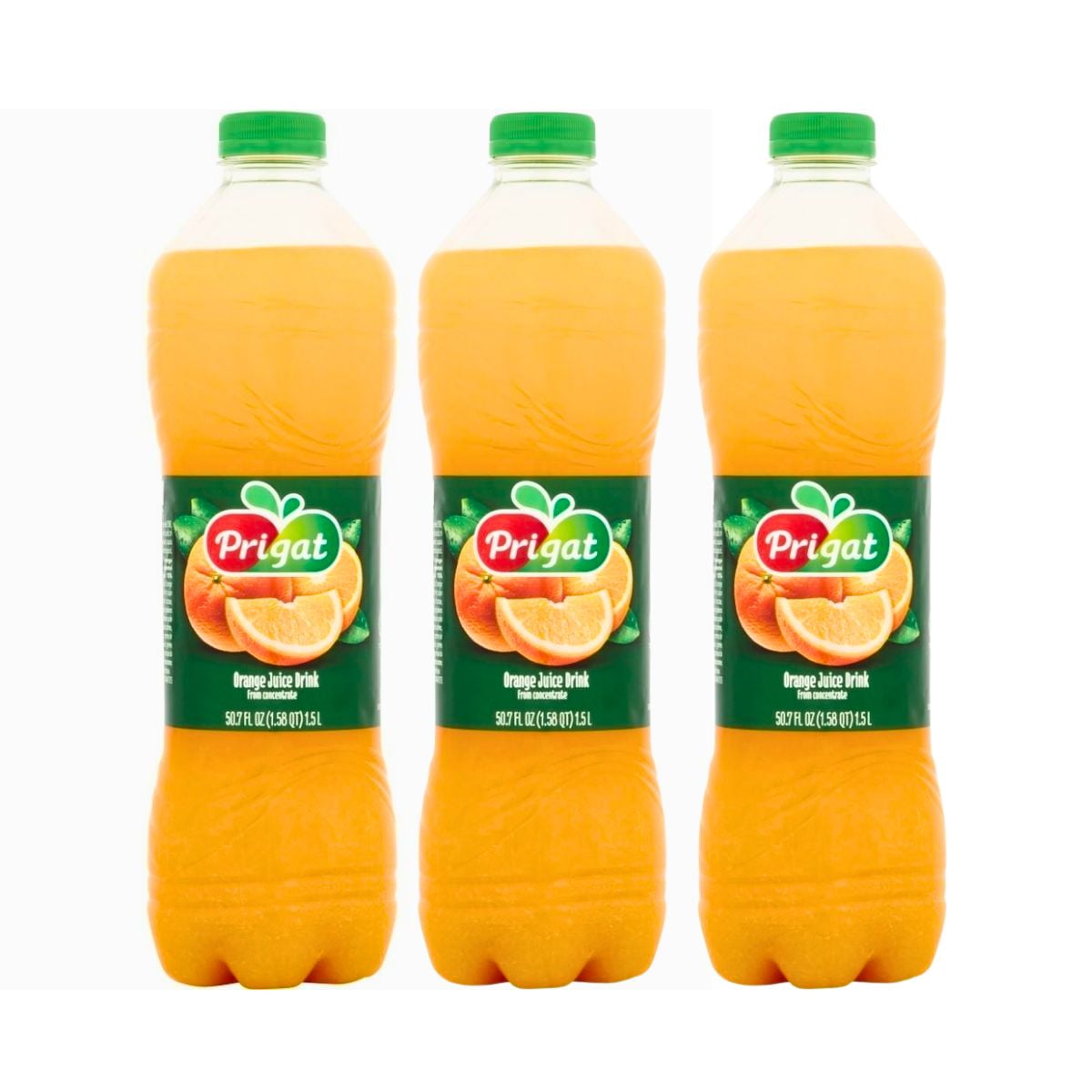 Kosher Prigat Orange Juice Drink 1.5 L, Pack 3 - Walmart.com
