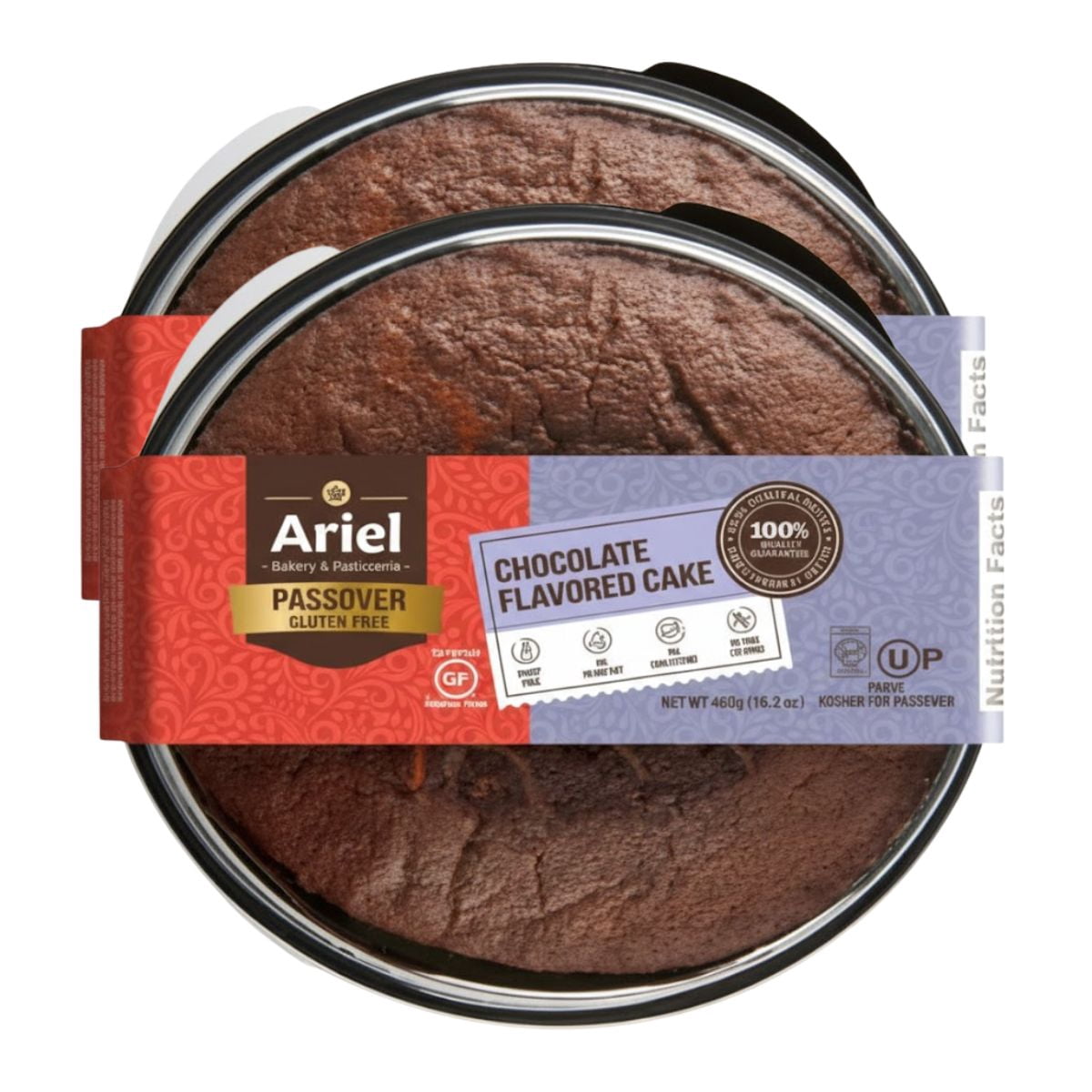Kosher for Passover Gluten Free Ariel Chocolate Cake 16 oz, Pack of 2 ...