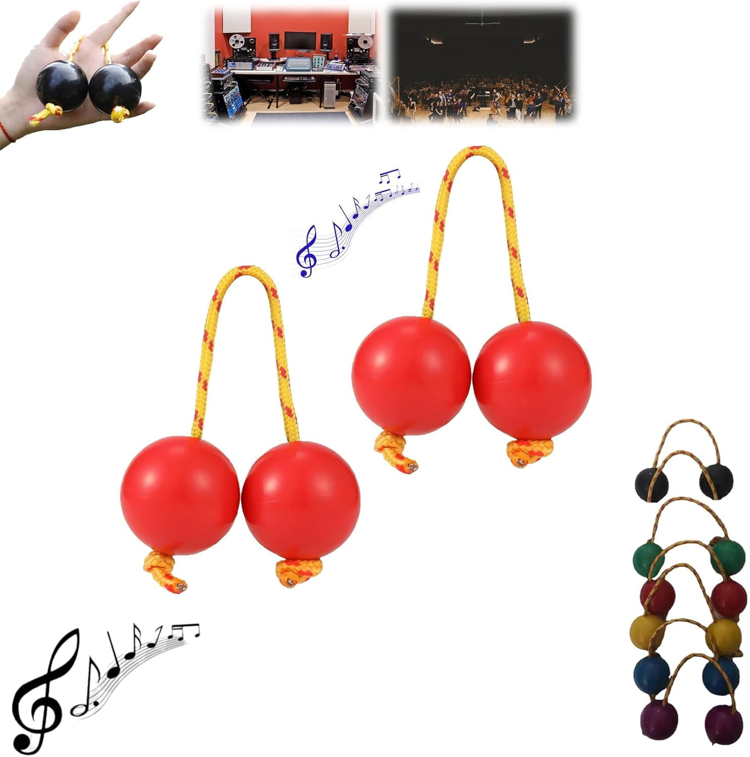 Koshkash, 2 Pair Kush Kash Shakers, Asalato Rhythmic Ball Kashaka ...