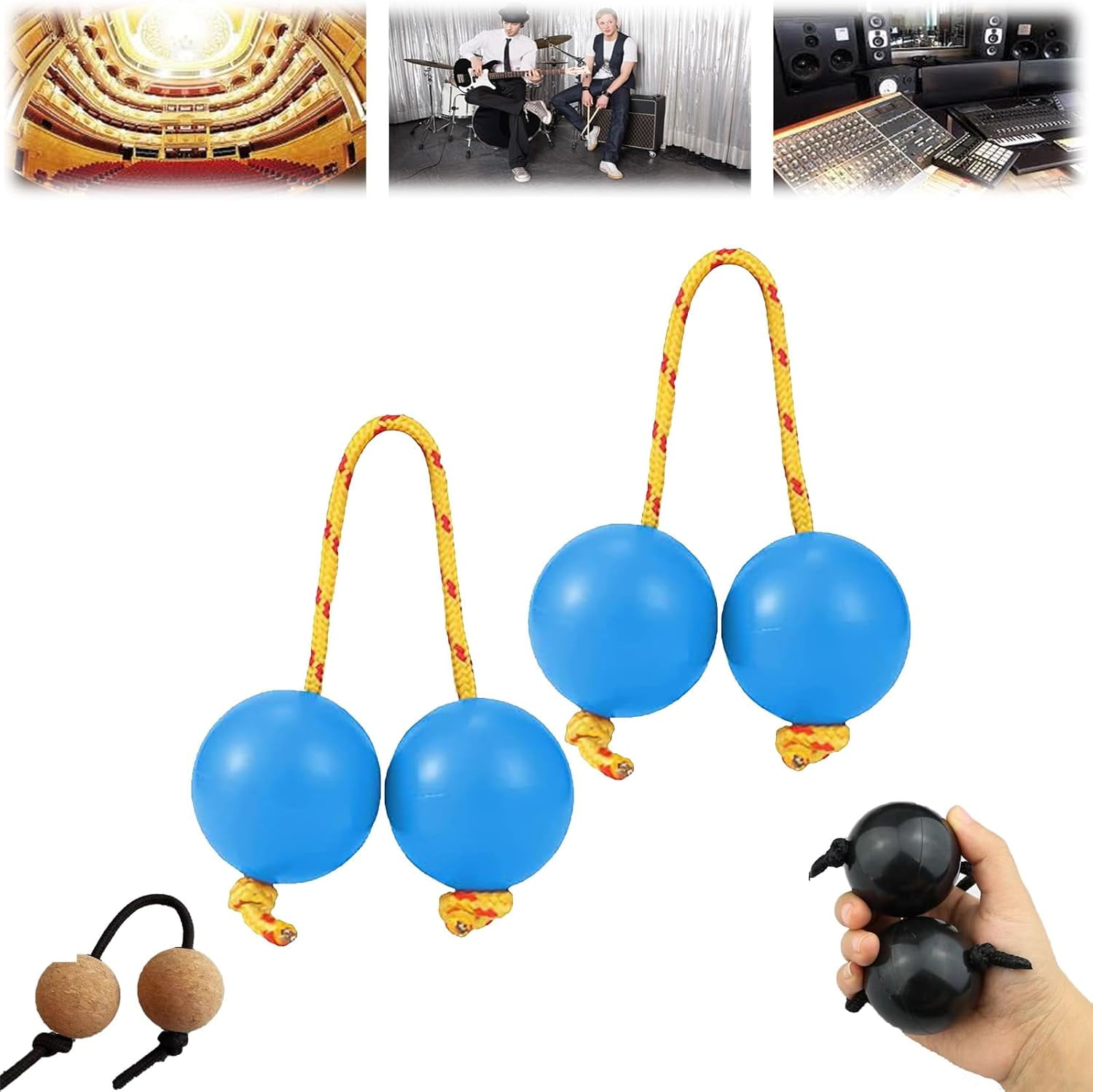 Koshkash, 2pairs Kashaka Shaker, Kashaka Shaker, Asalato Rhythmic Ball ...