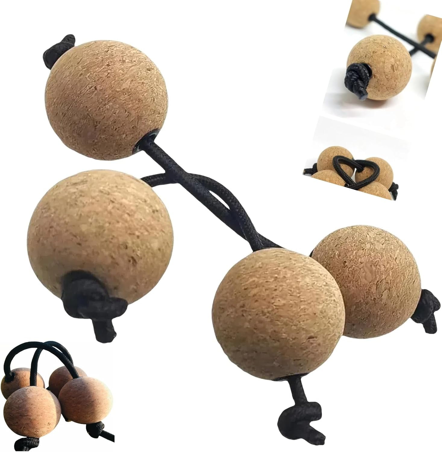 Koshkash,Kashaka Shaker - Rhythmic Ball Percussion,2 Pairs Kash Shakers ...