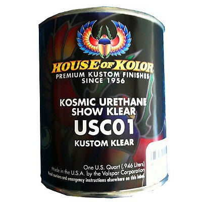 Kosmic Urethane Show Klear Low VOC Clearcoat, 1 Quart House of Kolor ...